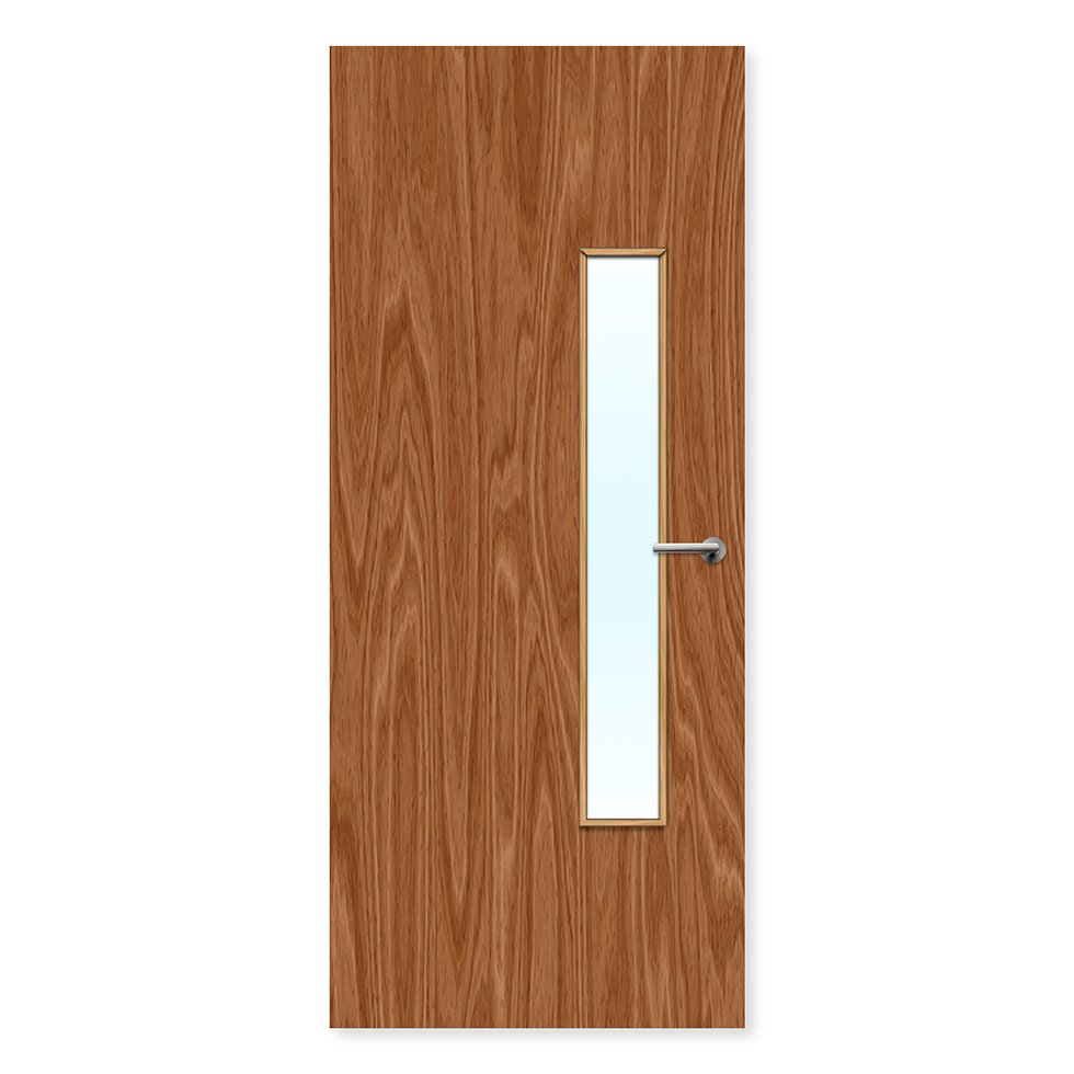 Premier Internal Bespoke Plywood 18g Glazed Fd60 fire Door – Premier ...