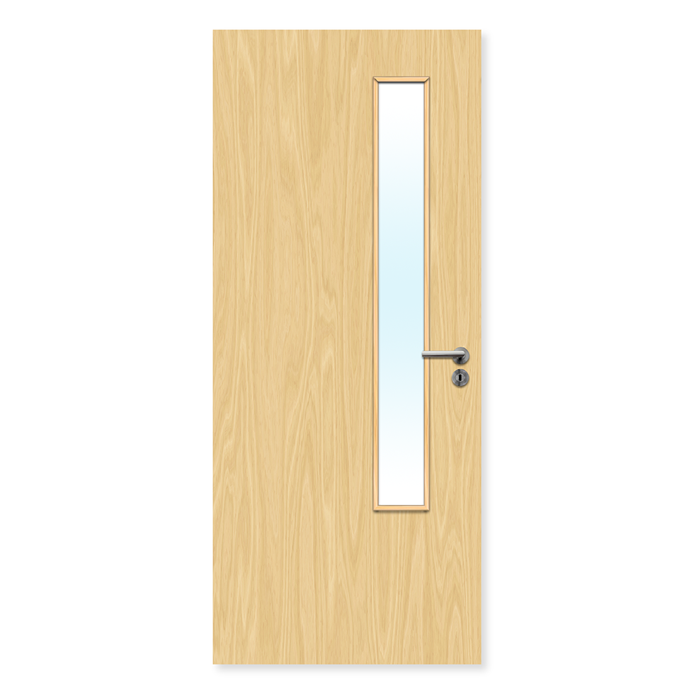 Premier Internal Bespoke Ash Veneer 20g Glazed Fd30 fire – Premier Fire ...