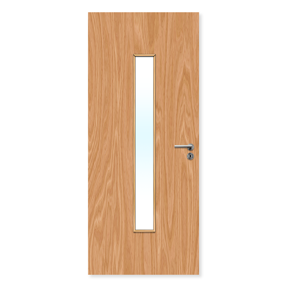 Premier Internal Beech Veneer 29g Glazed Fd30 fire Door – Premier Fire ...
