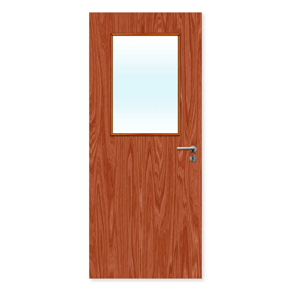 Premier Internal Bespoke Sapele Veneer 2G Glazed FD30 Fire Door ...