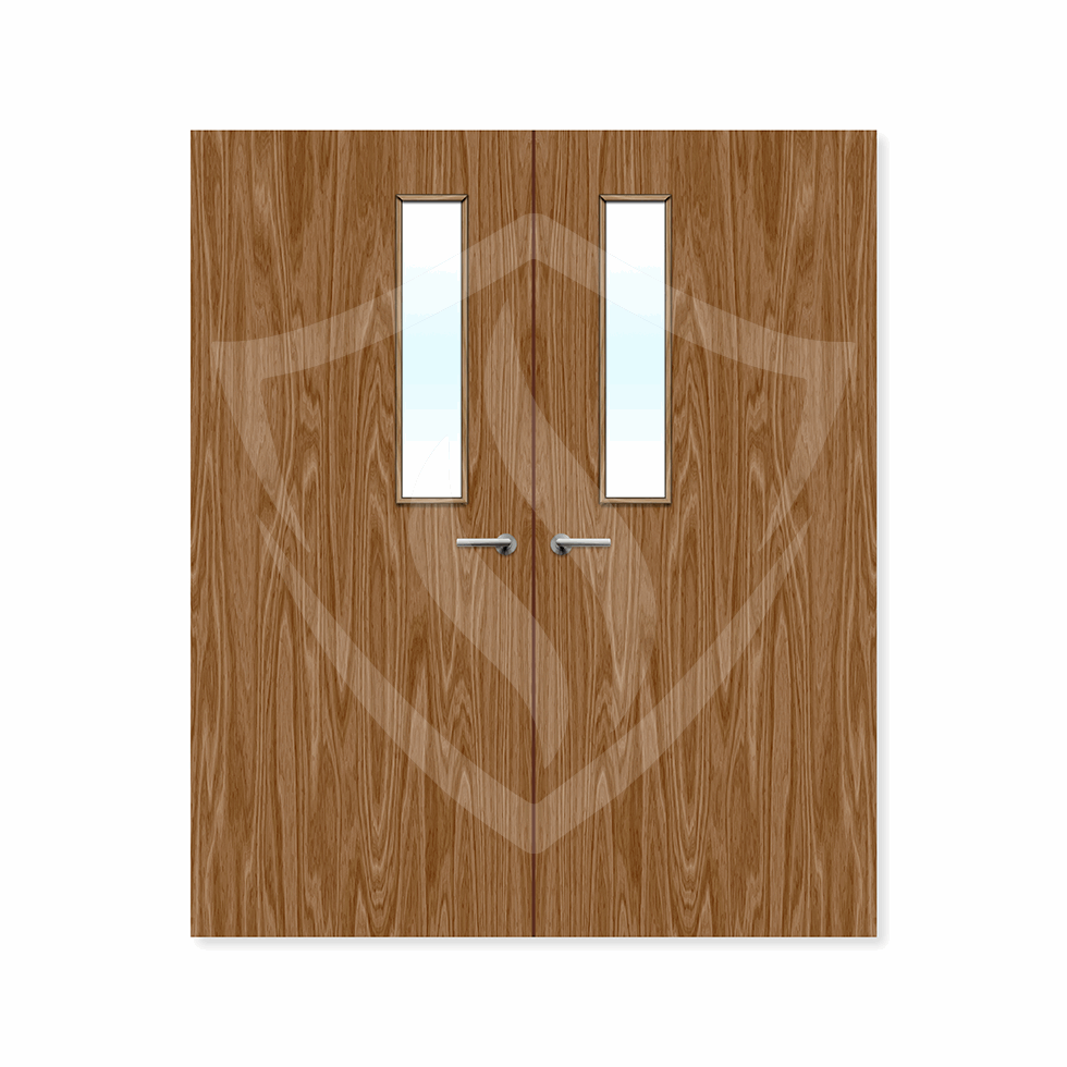 Internal Bespoke Walnut Veneer 3g Glazed Double Fd30 fire – Premier ...