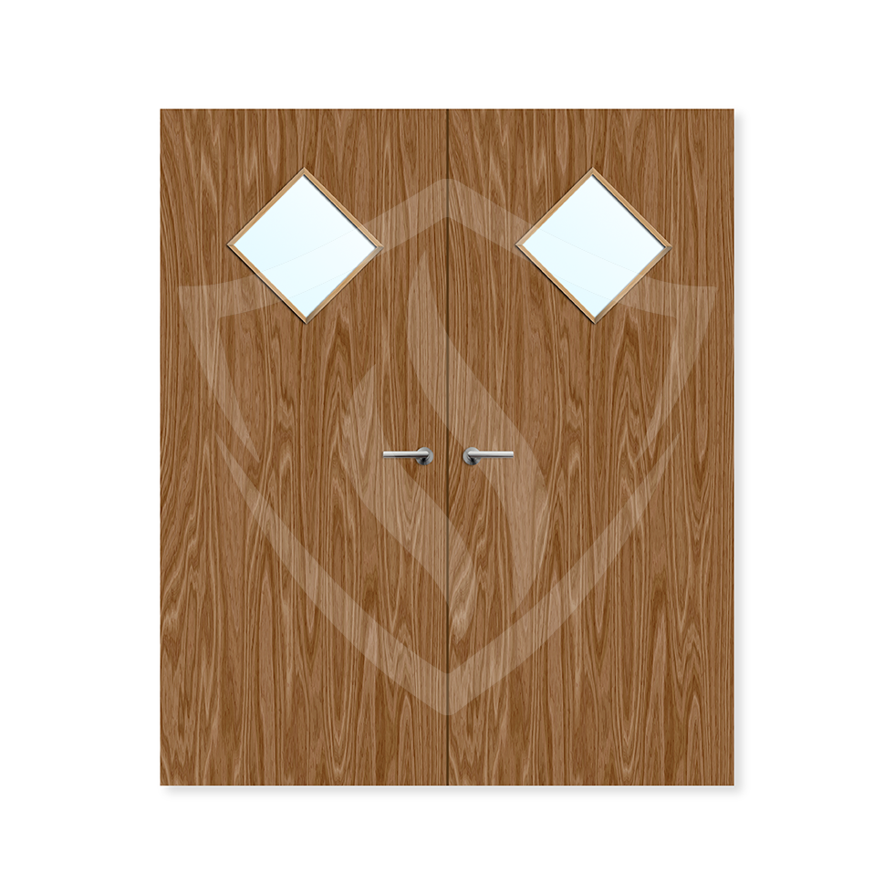 Premier Internal Walnut Veneer 6g Glazed Double Fd30 fire – Premier ...
