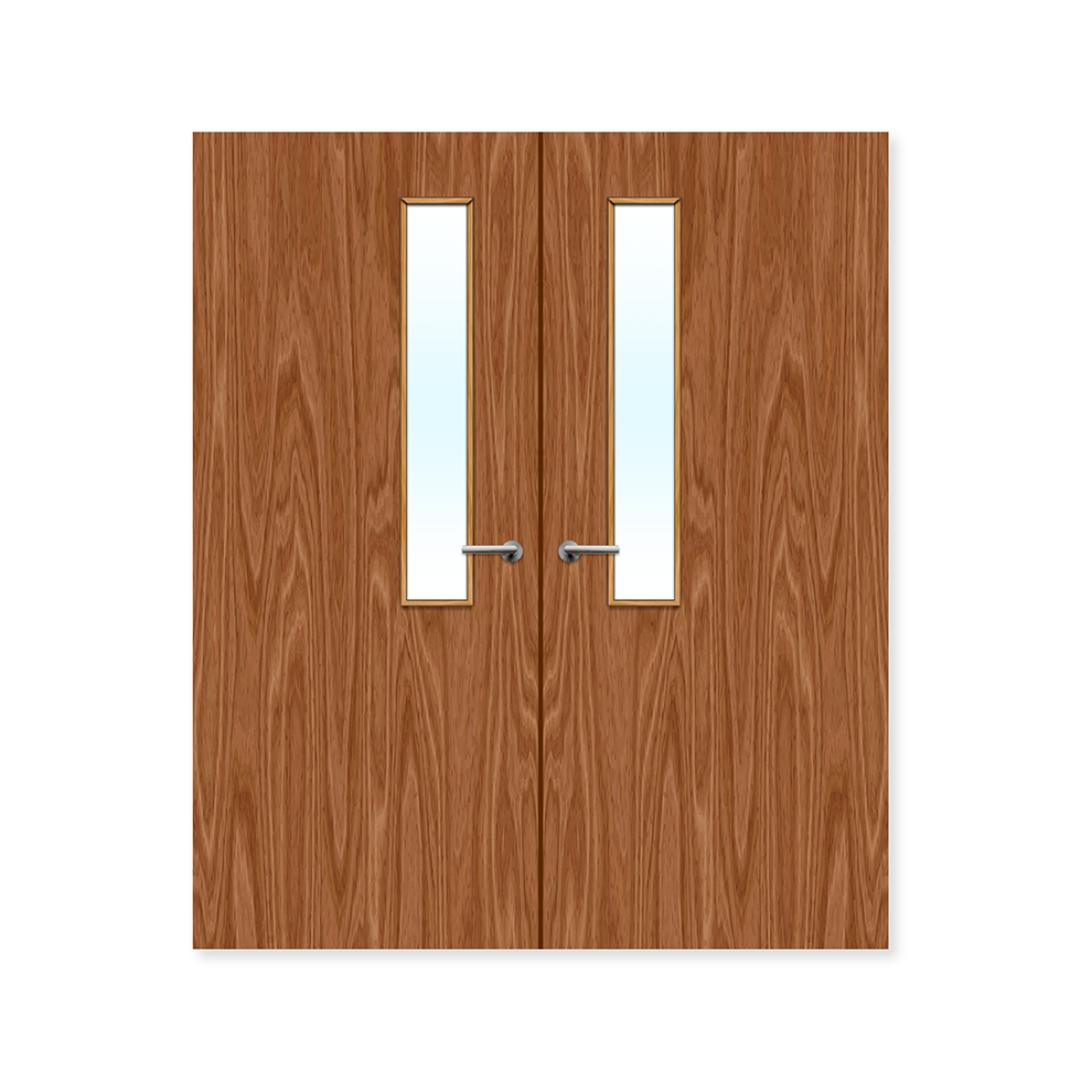 Premier External Bespoke Plywood Paint Grade 7G Double Glazed FD60 Fir ...