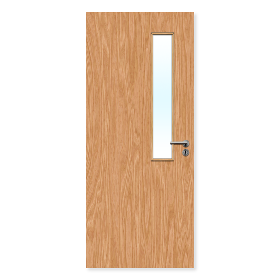 Premier Internal Beech Veneer 7g Glazed Fd30 fire Door – Premier Fire Doors
