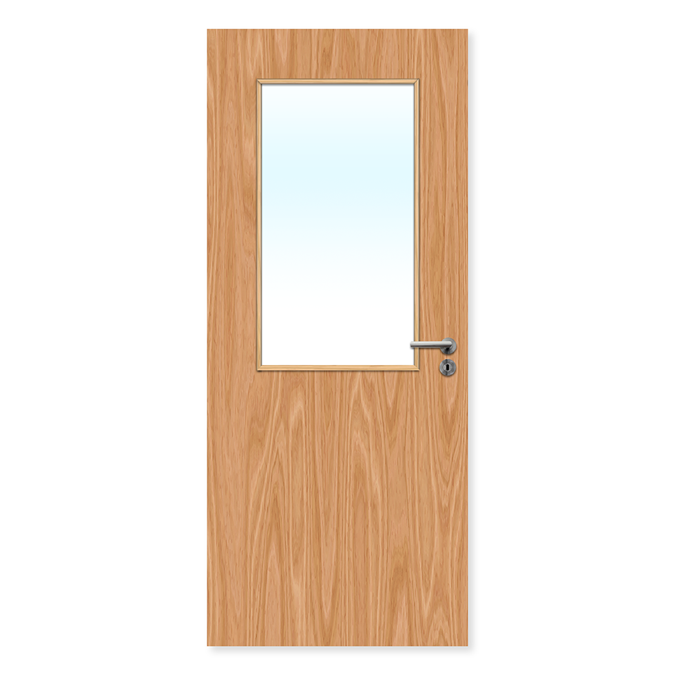 Premier Internal Bespoke Beech Veneer 8g Glazed Fd30 fire – Premier ...