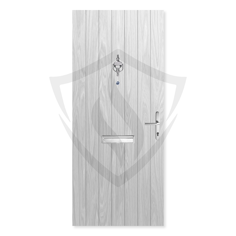 Unity Walliams T&G Composite FD30S Solid Flat Entrance Doorset ...