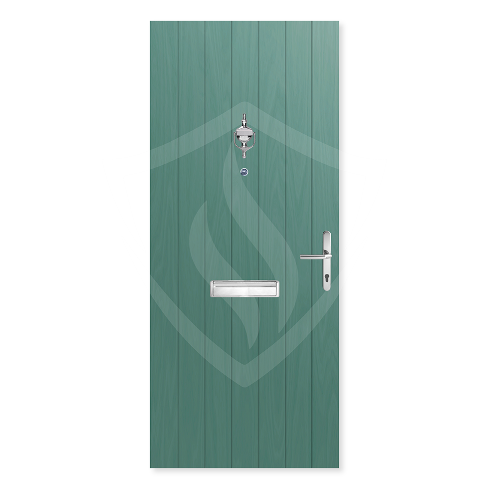 Unity Walliams T&G Composite FD30S Solid Flat Entrance Doorset ...