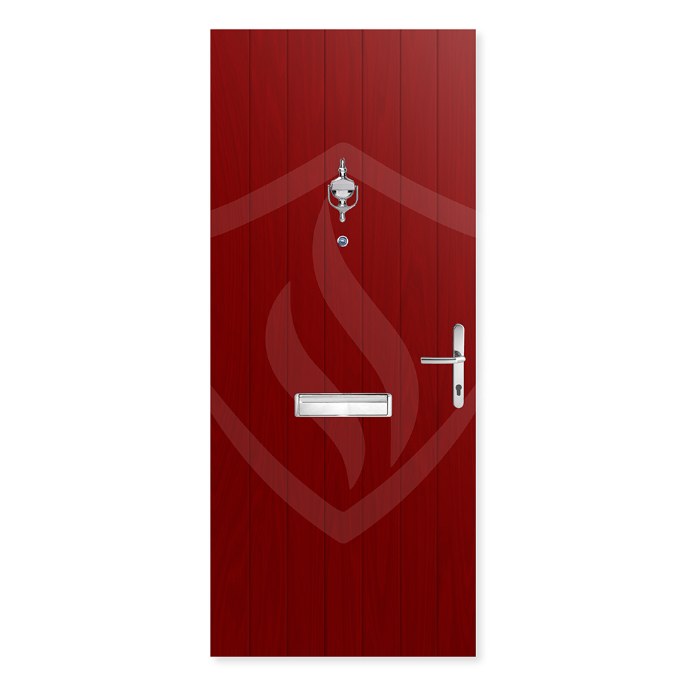 Unity Walliams T&G Composite FD30S Solid Flat Entrance Doorset ...
