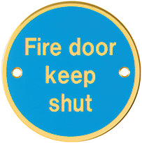 Hoppe ARRONE Fire Door Keep Shut Sign FDKS (6 pack) – Premier Fire Doors